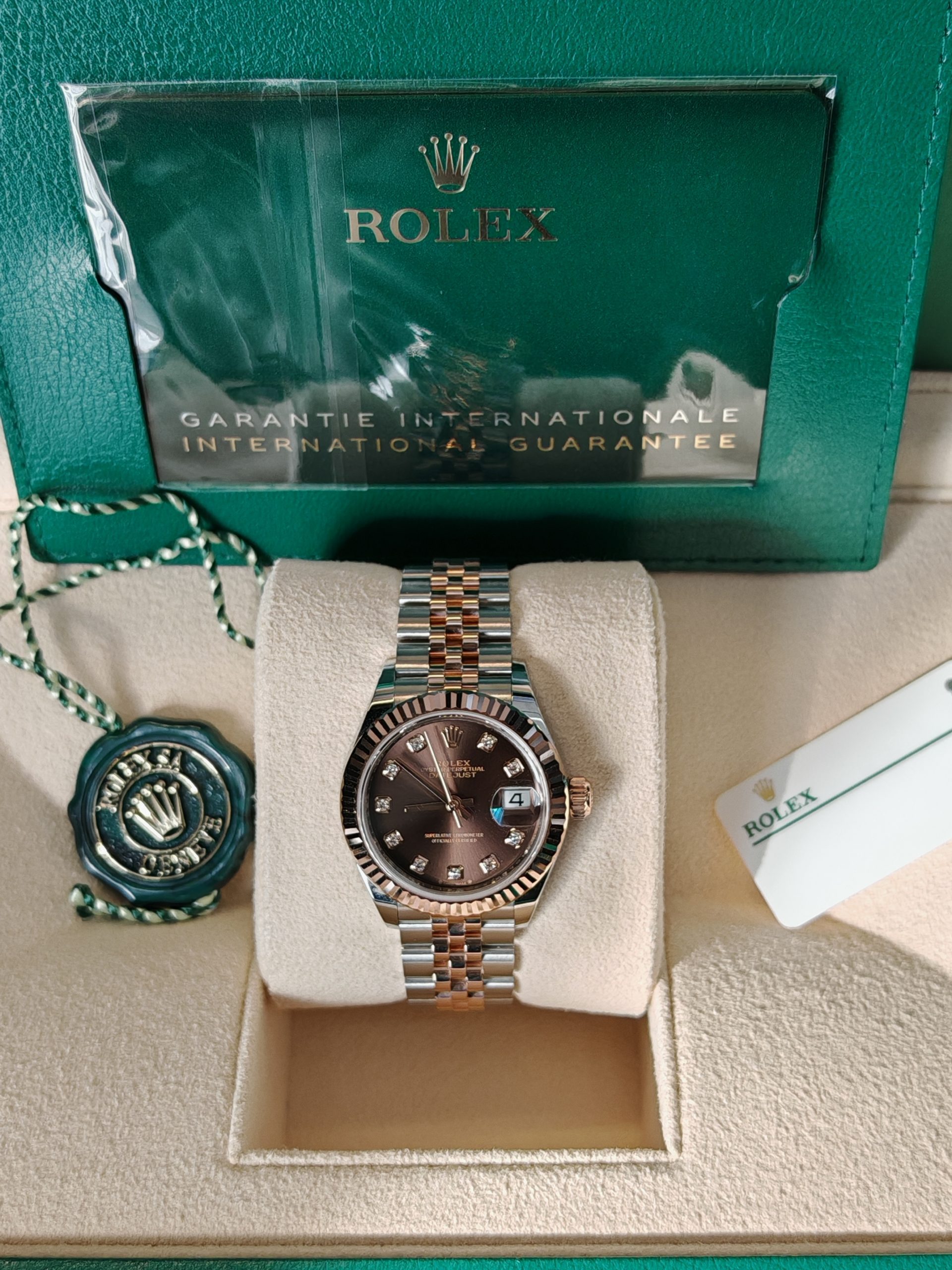 ROLEX LADY-DATEJUST 28MM - VTIME WATCH